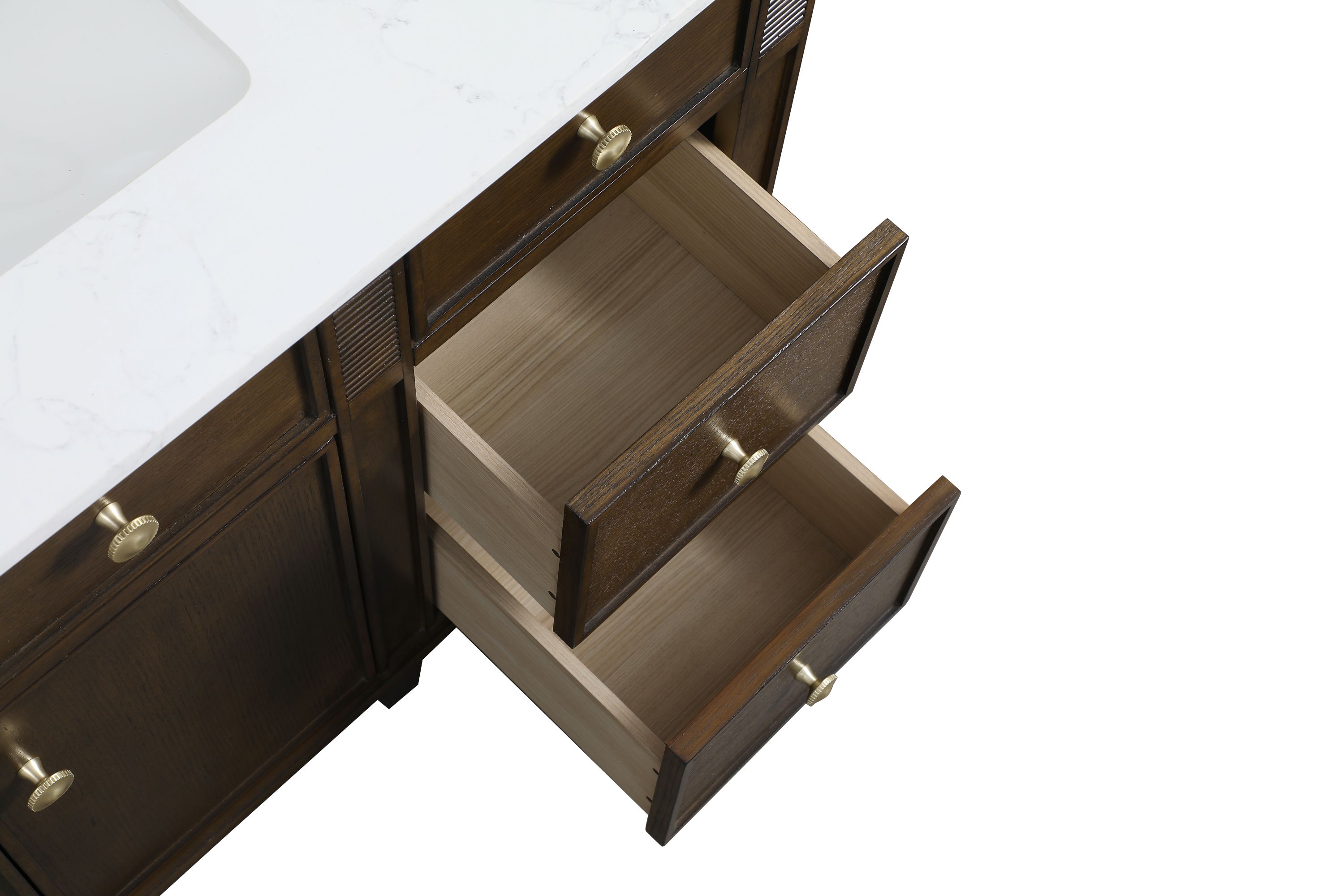48-inch Adelina Natural Dark Oak Traditional Modern Bath Vanity